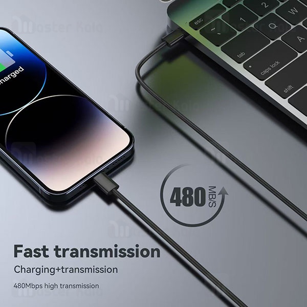 قیمت و خرید کابل تایپ سی به لایتنینگ لنسن Lansan RB01