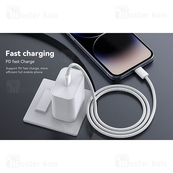 قیمت و خرید کابل تایپ سی به لایتنینگ لنسن Lansan RB01