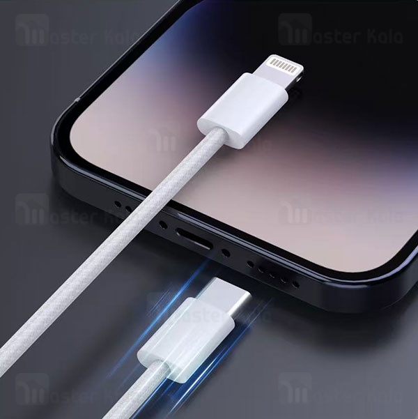 قیمت و خرید کابل تایپ سی به لایتنینگ لنسن Lansan RB01